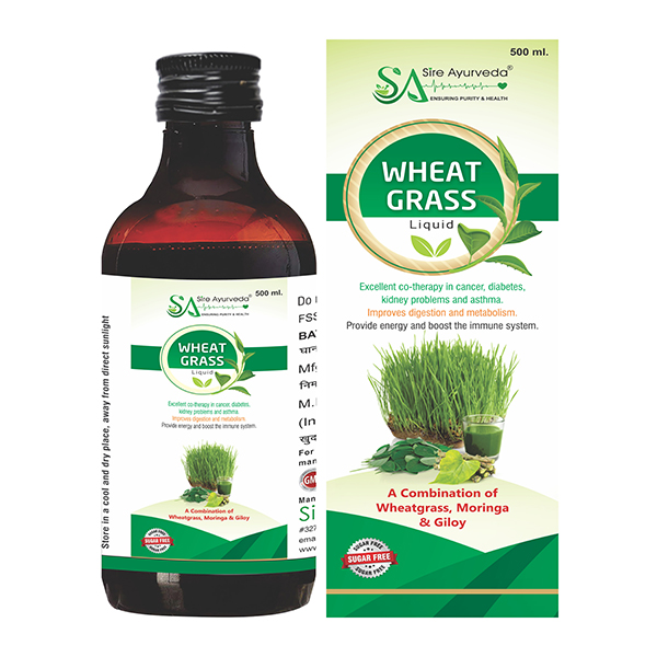 Wheat Grass Liquid – Sire Ayurveda