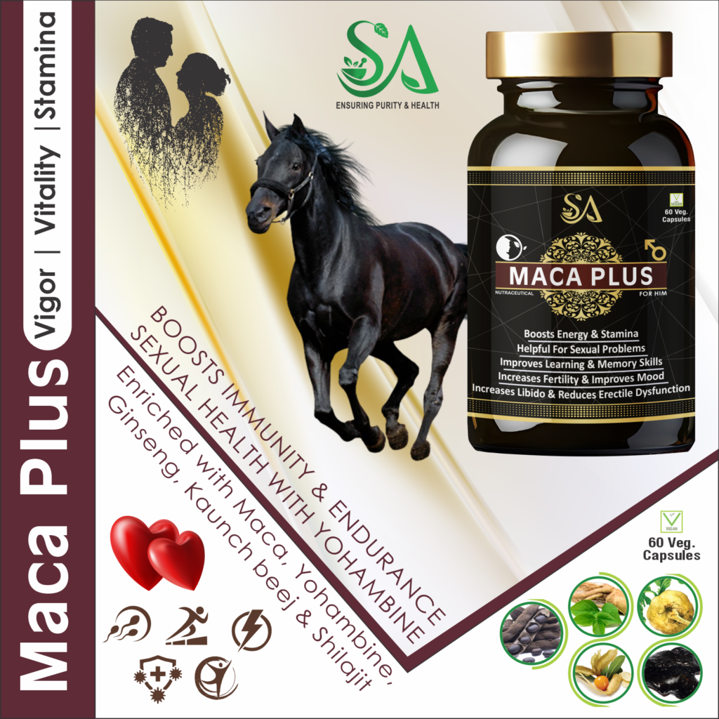 MACA PLUS(Better performance, High in antioxidant content, Effective ...