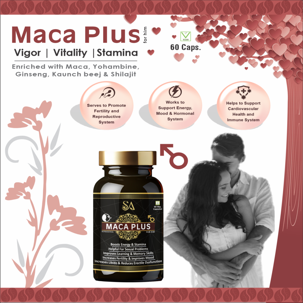 MACA PLUS(Better performance, High in antioxidant content, Effective ...